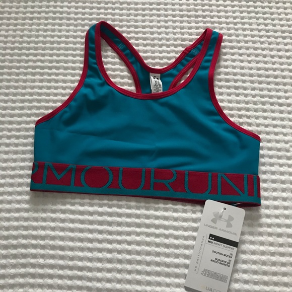 Under Armour | Accessories | New Girls Yl Under Armour Sports Bra ...